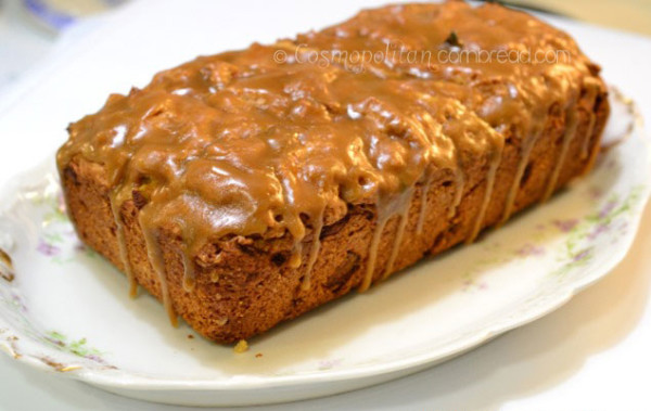 Caramel Apple Bread | Cosmopolitan Cornbread