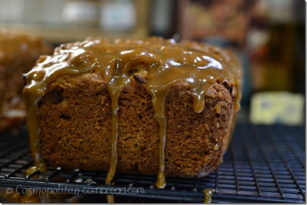 Caramel Apple Bread | Cosmopolitan Cornbread