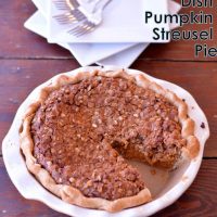 Deep Dish Pumpkin Streusel Pie | Cosmopolitan Cornbread