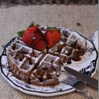 Mocha Waffles | Cosmopolitan Cornbread