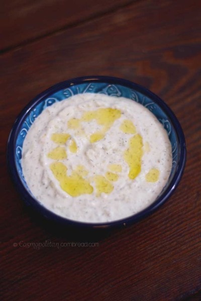 How to make Homemade Tzatziki Sauce | Cosmopolitan Cornbread
