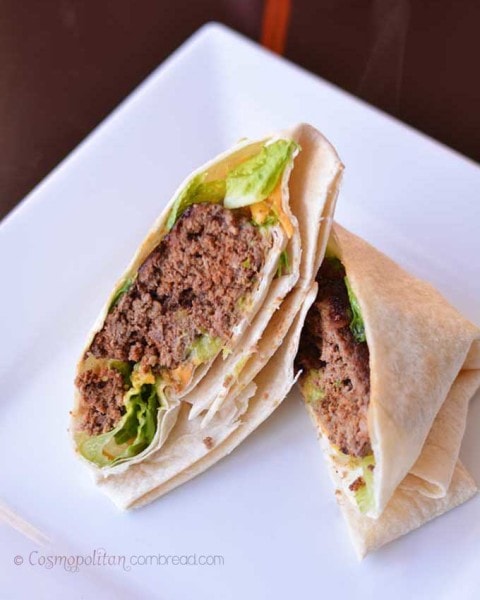 "No Mess" Taco Burgers | Cosmopolitan Cornbread