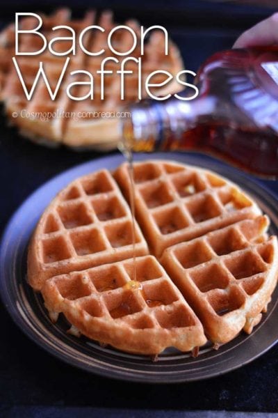 How to Make Bacon Waffles | Cosmopolitan Cornbread