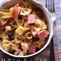 Muffuletta Pasta Salad | Cosmopolitan Cornbread