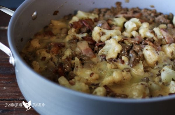 Bacon Cheeseburger Skillet Supper | Keto - Low-Carb | Cosmopolitan ...