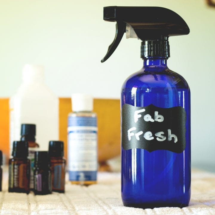 How to Make Homemade Fabric & Upholstery Deodorizing Spray ...