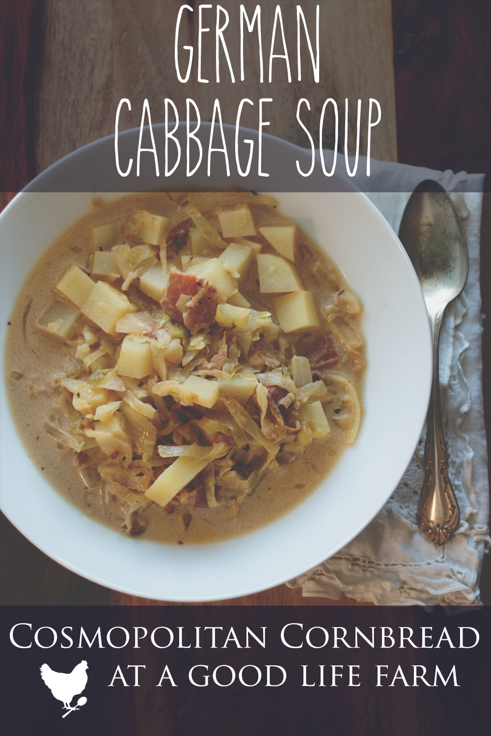 German Cabbage Soup (With Cooking Video) | Cosmopolitan Cornbread