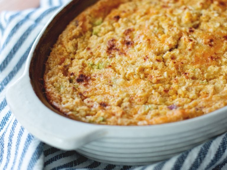 Corn Casserole | Cosmopolitan Cornbread