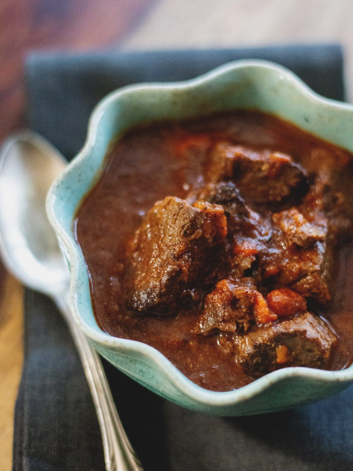 Chunky Beef Chili | Keto, Paleo | Cosmopolitan Cornbread