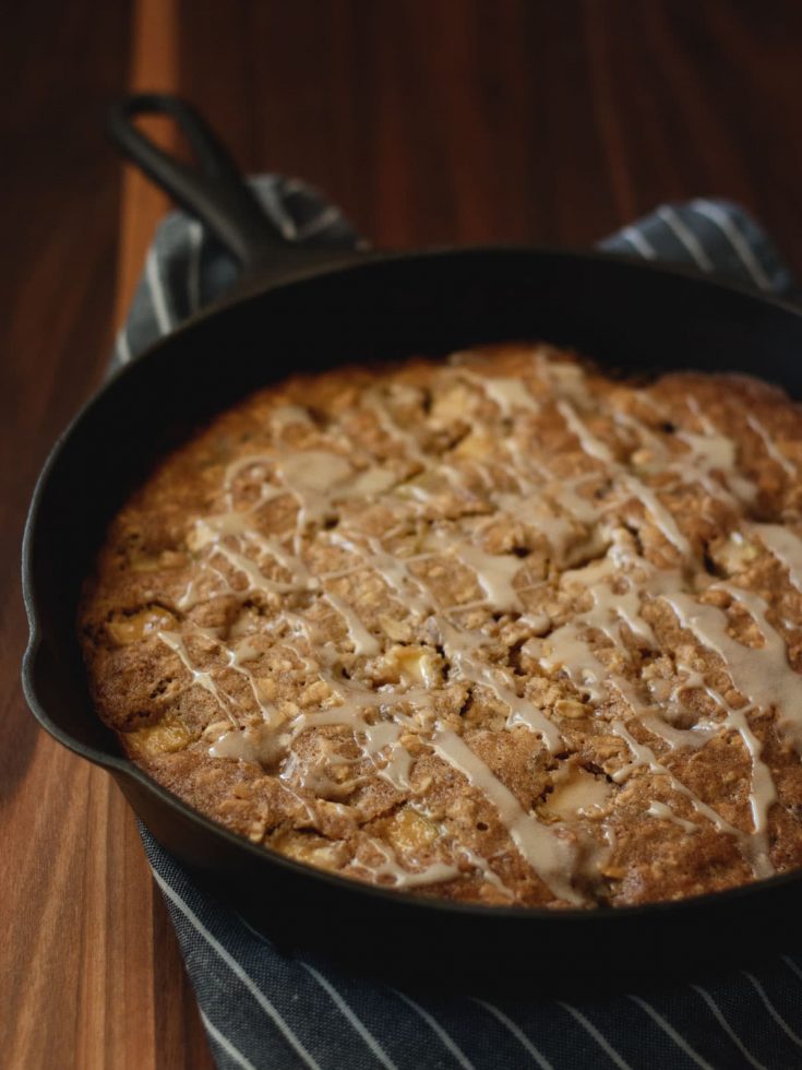 Old-Fashioned Maple Apple Oat Cake (with Recipe Video) | Cosmopolitan ...