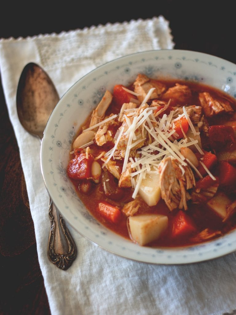 Winter Chicken Stew (with Recipe Video) | Cosmopolitan Cornbread