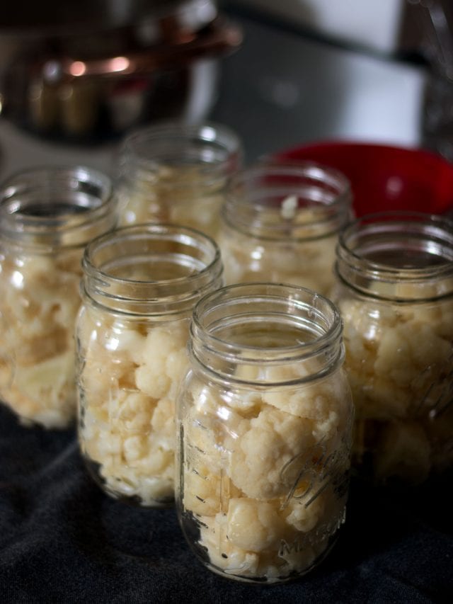 Curry Pickled Cauliflower (with Canning Video) | Cosmopolitan Cornbread