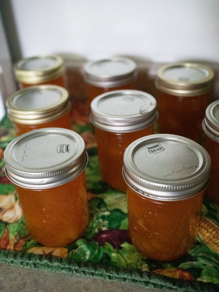 Vanilla Peach Jam (with Canning Video) | Cosmopolitan Cornbread