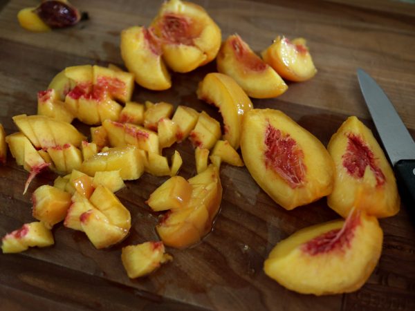 The Best Peach Cake | Cosmopolitan Cornbread