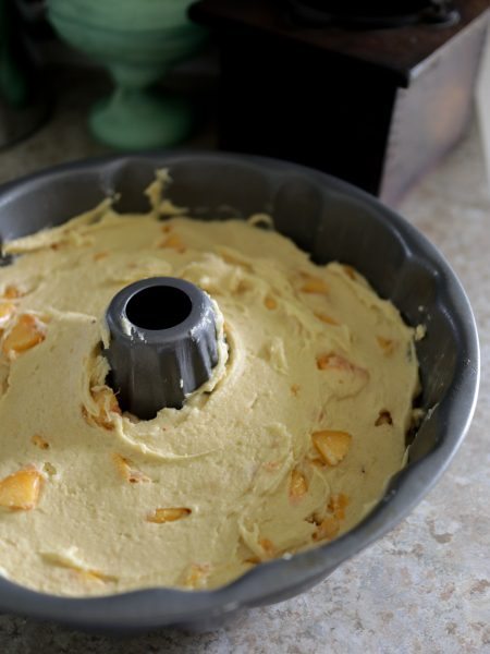 The Best Peach Cake | Cosmopolitan Cornbread
