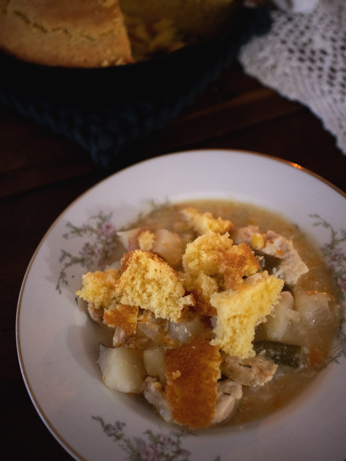 Creamy Country Style Chicken & Cornbread (with Recipe Video ...
