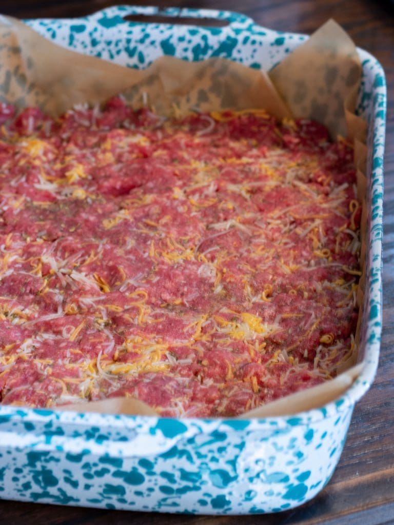 Easy Meatza Pizza | Keto (with Recipe Video) | Cosmopolitan Cornbread