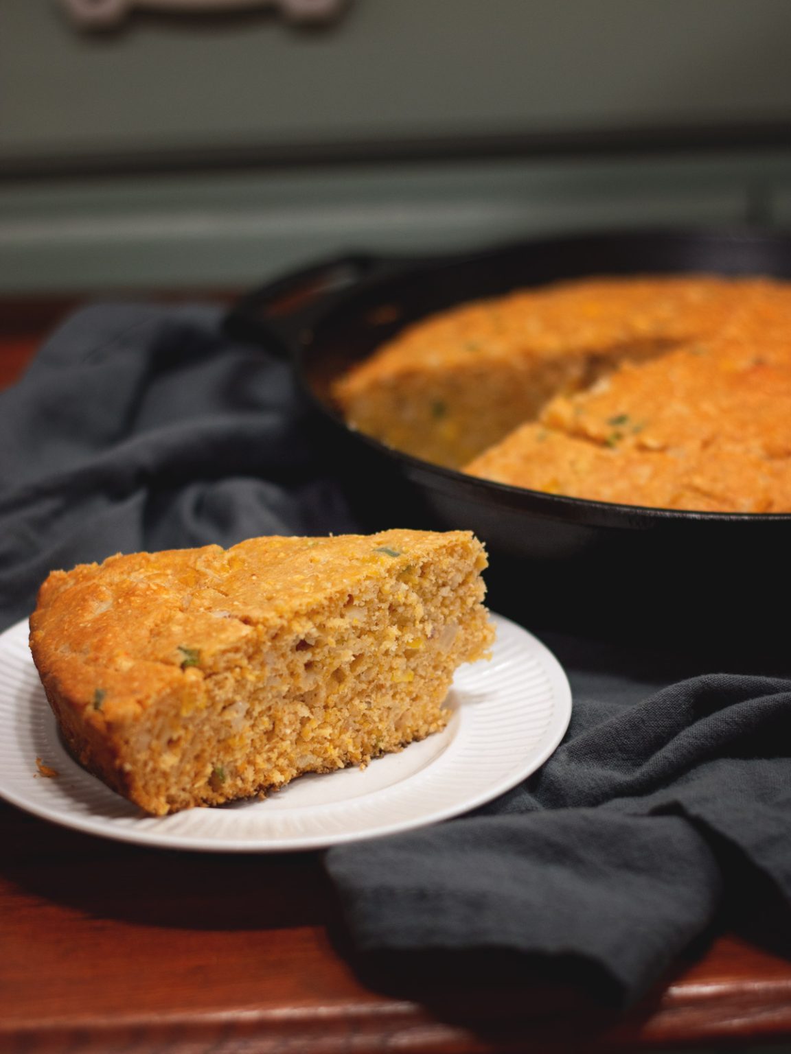 Cheddar Jalapeño Cornbread (with Recipe Video) | Cosmopolitan Cornbread