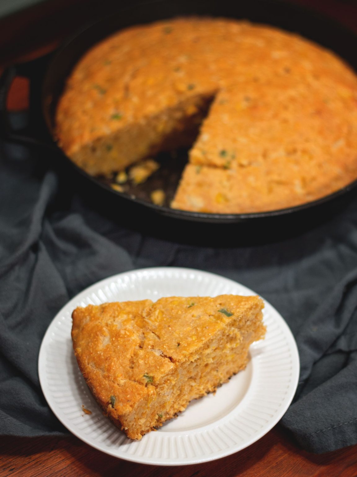 Cheddar Jalapeño Cornbread (with Recipe Video) | Cosmopolitan Cornbread