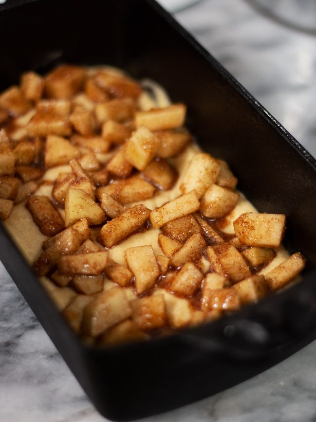 Apple Swirl Quick Bread (with Recipe Video) | Cosmopolitan Cornbread