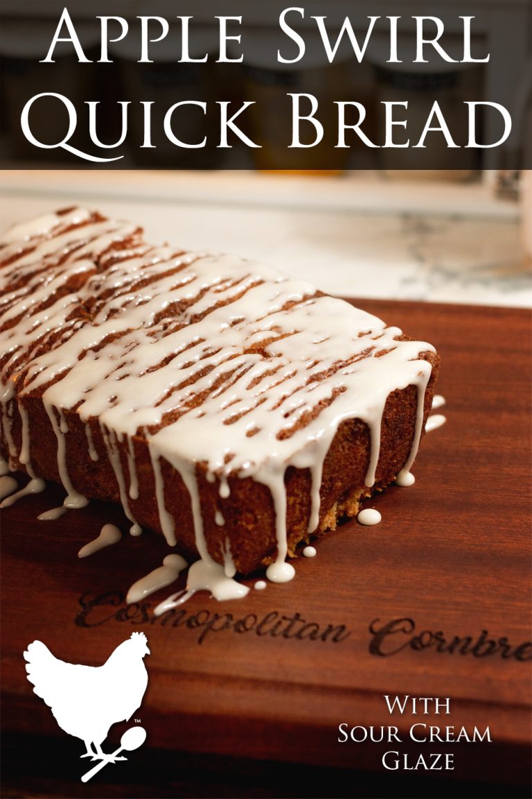 Apple Swirl Quick Bread (with Recipe Video) | Cosmopolitan Cornbread