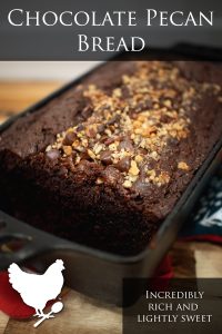 Chocolate Pecan Bread | Cosmopolitan Cornbread