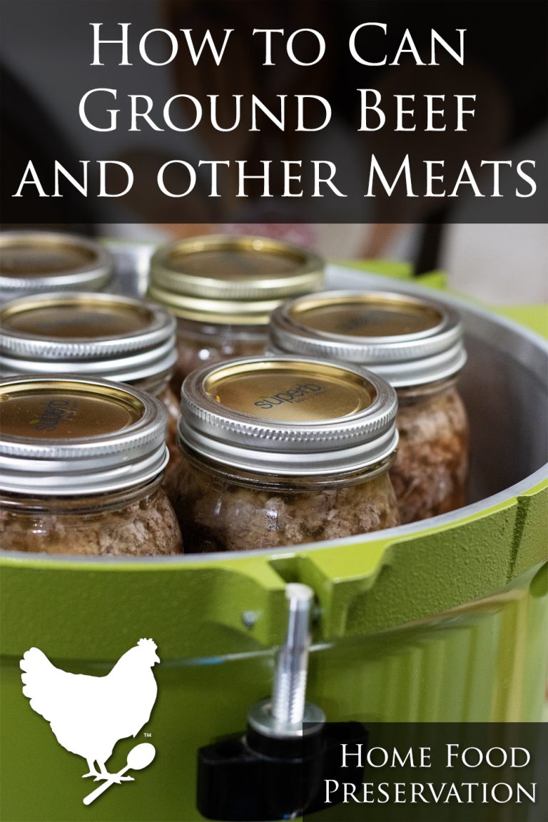 How to Can Ground Beef and other Meats (with Canning Video ...