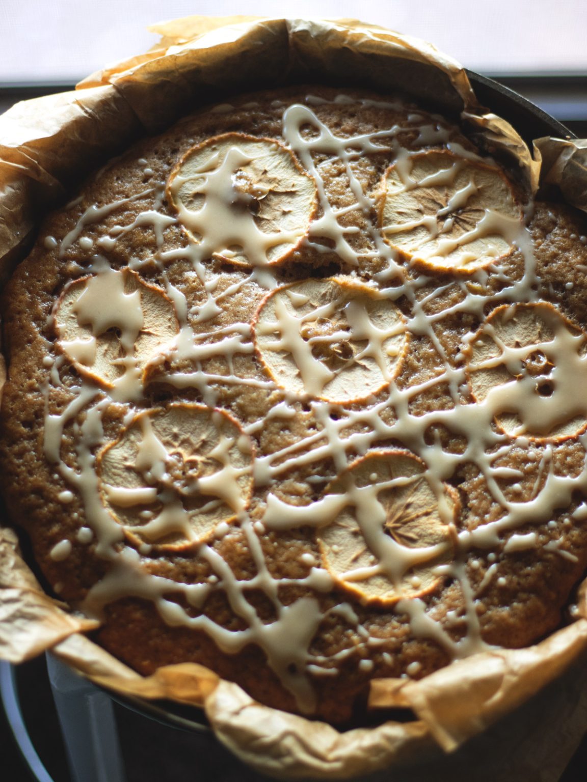 Skillet Apple Cake with Lemon Drizzle | Cosmopolitan Cornbread