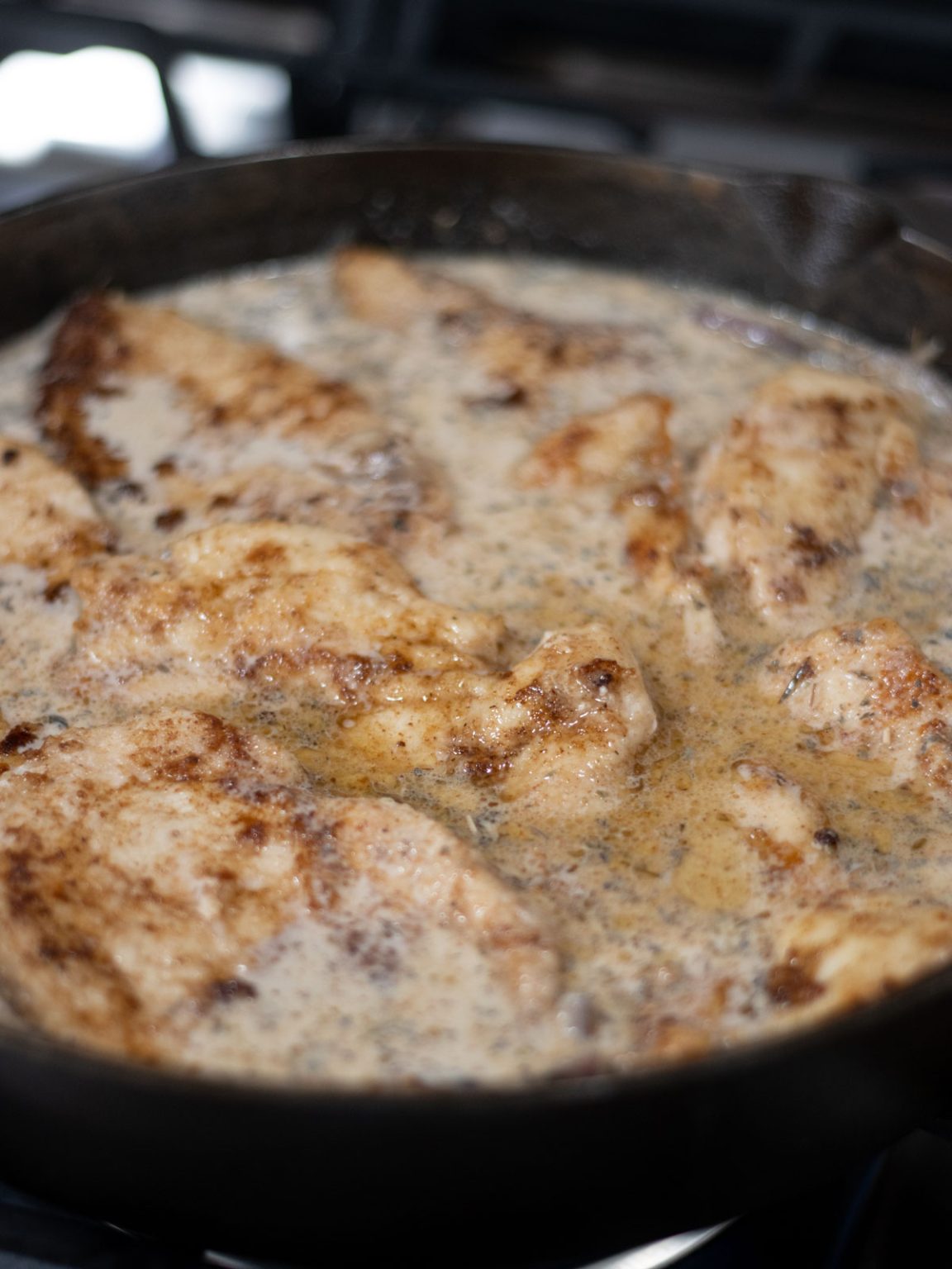 Smothered Chicken | Cosmopolitan Cornbread